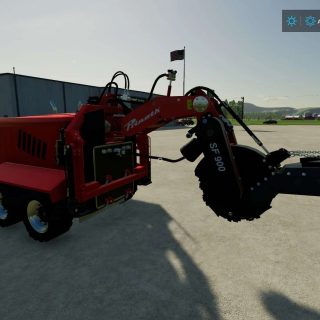 STUMP TRIMMER v1.0 FS22 Mod | Farming Simulator 22 Mod