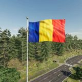 Romanian Flag v1.0 FS22 Mod | Farming Simulator 22 Mod