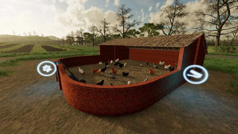 Rustic Stables Pack v1.0 FS22 Mod | Farming Simulator 22 Mod