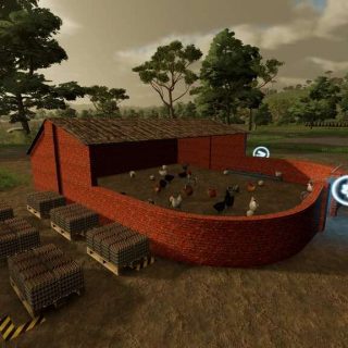 Rustic Stables Pack v1.0 FS22 Mod | Farming Simulator 22 Mod