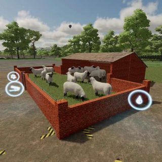 Rustic Stables Pack v1.0 FS22 Mod | Farming Simulator 22 Mod