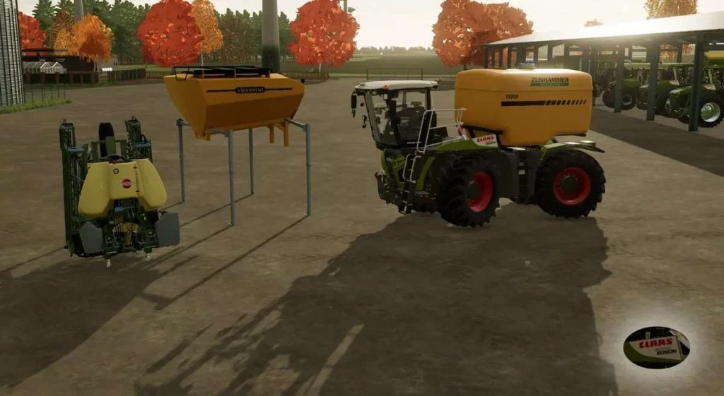 SaddleTrac Tank Pack for the CLAAS Saddle Trac 4200 v1.0 FS22 Mod ...