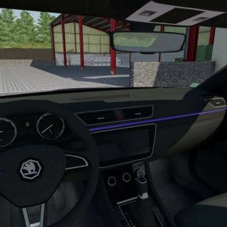 Skoda Superb Reskin FR v2.1 FS22 Mod | Farming Simulator 22 Mod