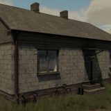 Small Brick House v1.0 FS22 Mod | Farming Simulator 22 Mod