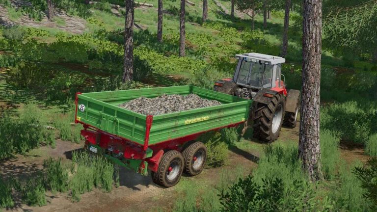 Strautmann Three-way Tippers v1.1 FS22 Mod | Farming Simulator 22 Mod
