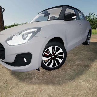 Suzuki Swift 2018 3rd Generation v1.0 FS22 Mod | Farming Simulator 22 Mod