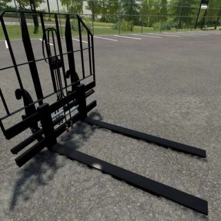 Telehandler Pallet Fork v1.0.0.1 FS22 Mod | Farming Simulator 22 Mod