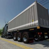Tipping Container Trailer Pack v2.0 FS22 Mod | Farming Simulator 22 Mod