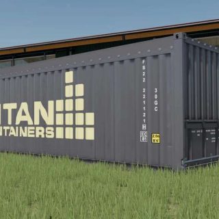 Titan Grain Containers v1.0 FS22 Mod | Farming Simulator 22 Mod