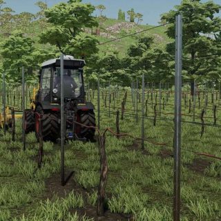Vineyard Poles Pack v1.0 FS22 Mod | Farming Simulator 22 Mod