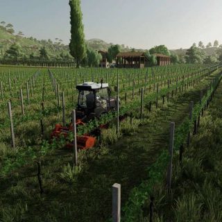 Vineyard Poles Pack v1.0 FS22 Mod | Farming Simulator 22 Mod