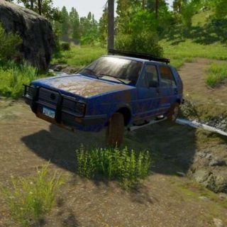 Volkswagen Golf II Country v1.0 FS22 Mod | Farming Simulator 22 Mod
