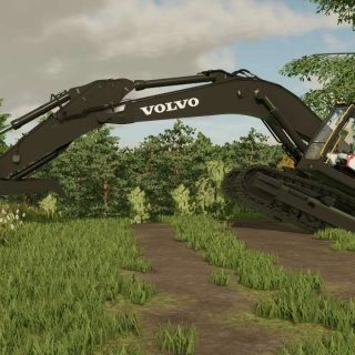 Volvo EC300DL V1.0 FS22 Mod | Farming Simulator 22 Mod
