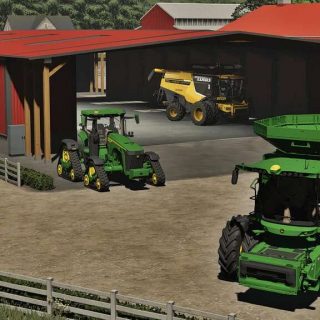 Wide Garage v1.0 FS22 Mod | Farming Simulator 22 Mod