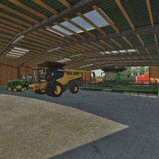 Wide Garage v1.0 FS22 Mod | Farming Simulator 22 Mod
