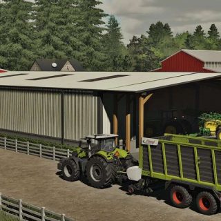 Wide Garage v1.0 FS22 Mod | Farming Simulator 22 Mod