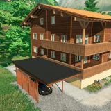 Wooden Carport V1.0 FS22 Mod | Farming Simulator 22 Mod
