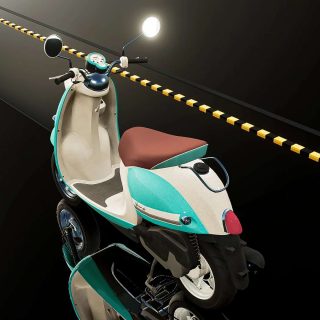 Yamaha Vino Bike V1.0 FS22 Mod | Farming Simulator 22 Mod