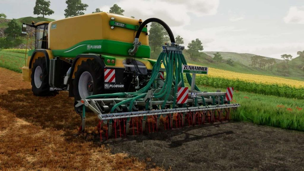 Zunhammer Vibro subsoiler v1.0 FS22 Mod | Farming Simulator 22 Mod
