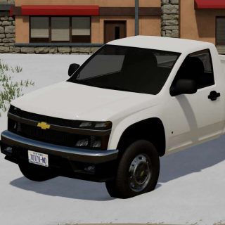 2007 Chevy Colorado Single Cab V1.0 FS22 Mod | Farming Simulator 22 Mod