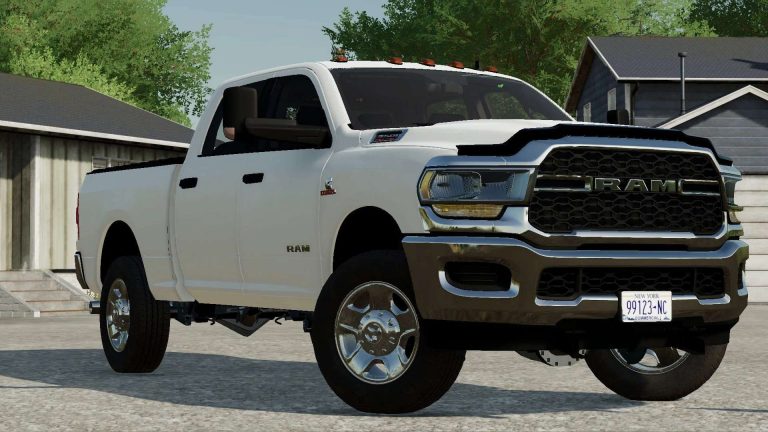 2020 Ram 3500 Tradesman Crew Cab Short Bed v1.0 FS22 Mod | Farming ...