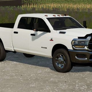2020 Ram 3500 Tradesman Crew Cab Short Bed v1.0 FS22 Mod | Farming ...
