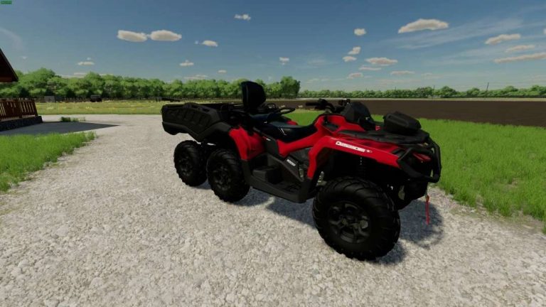 6x6 Canam v1.0 FS22 - Farming Simulator 22 Mod | FS22 mod