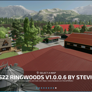 Ringwoods V1.0.0.6 FS22 Mod | Farming Simulator 22 Mod