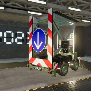 Advance warning tag v1.0 FS22 Mod | Farming Simulator 22 Mod