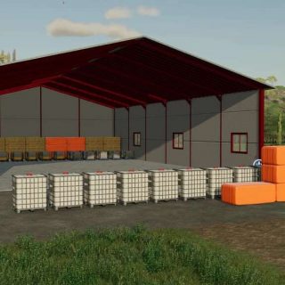 Bale And Pallet Storage v1.0 FS22 Mod | Farming Simulator 22 Mod