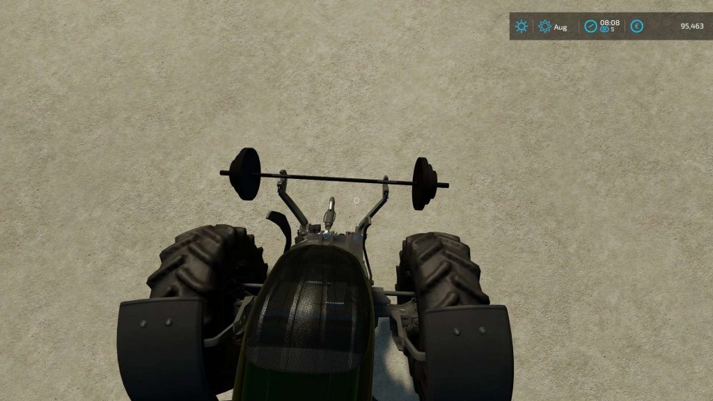 Barbell Weight v1.0 FS22 Mod | Farming Simulator 22 Mod