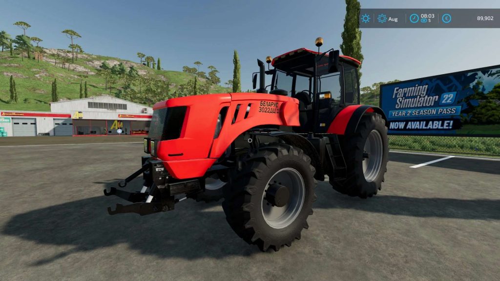 BELARUS-3022DC.1 renovated v1.0 FS22 Mod | Farming Simulator 22 Mod