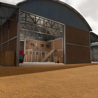 BR Warehouse For Grain Sales v1.0 FS22 Mod | Farming Simulator 22 Mod