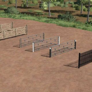 Brazilian Fences Pack v1.0 FS22 Mod | Farming Simulator 22 Mod