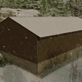 Bunker Silo With Roof v1.0 FS22 Mod | Farming Simulator 22 Mod