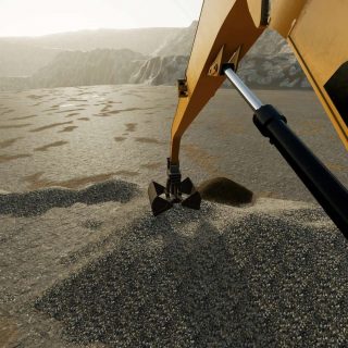 CAT 385C MH FSM Overhaul v1.0 FS22 Mod | Farming Simulator 22 Mod