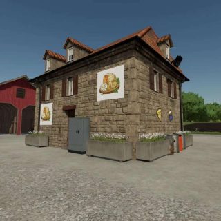 Cheese factory v1.0 FS22 Mod | Farming Simulator 22 Mod