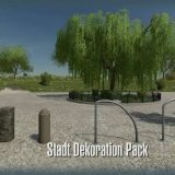City Deco Pack v1.1 FS22 Mod | Farming Simulator 22 Mod