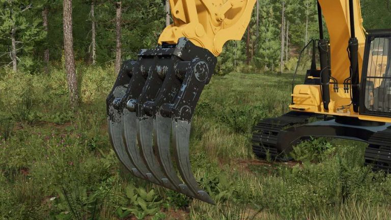 Clearing Rake v1.0 FS22 Mod | Farming Simulator 22 Mod