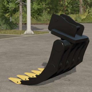 Clearing Rake v1.0 FS22 Mod | Farming Simulator 22 Mod