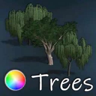 Collection Of Colorful Trees v1.0.0.1 FS22 Mod | Farming Simulator 22 Mod