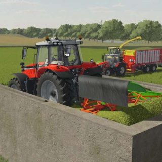 Concrete Bunker Silo v1.0 FS22 Mod | Farming Simulator 22 Mod