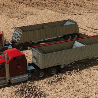 Dakota Hopper Bottom 38FT v1.0 FS22 Mod | Farming Simulator 22 Mod