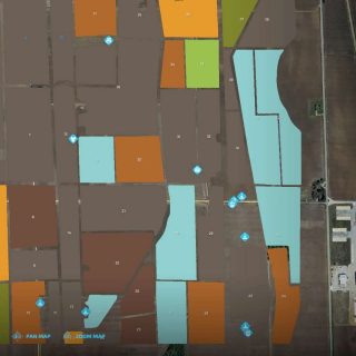 Delta Farms v1.0 FS22 Mod | Farming Simulator 22 Mod