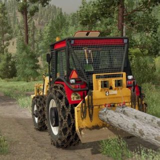 Double Winch Lizard D60 v1.0 FS22 Mod | Farming Simulator 22 Mod