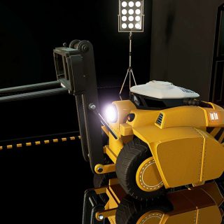 Electric Forklift V1.0 FS22 Mod | Farming Simulator 22 Mod