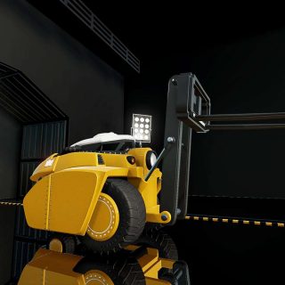 Electric Forklift V1.0 FS22 Mod | Farming Simulator 22 Mod