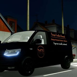 Fourgon Pompe Funebre v1.0 FS22 Mod | Farming Simulator 22 Mod