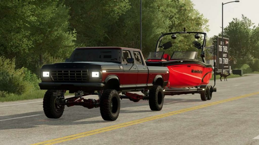 Mastercraft X20 v1.0 FS22 Mod | Farming Simulator 22 Mod