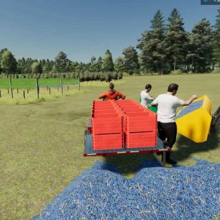 Hand Harvester for grapes and olives v1.0 FS22 Mod | Farming Simulator ...
